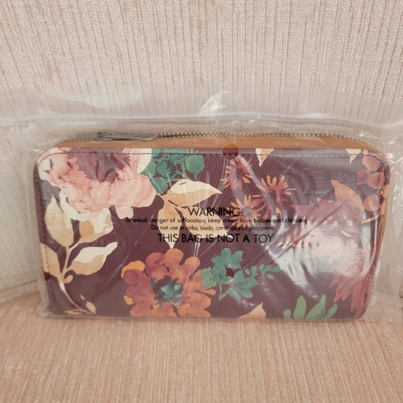 thirty-one | Bags | All About The Benjamins Wallet Fall Floral | Poshmark